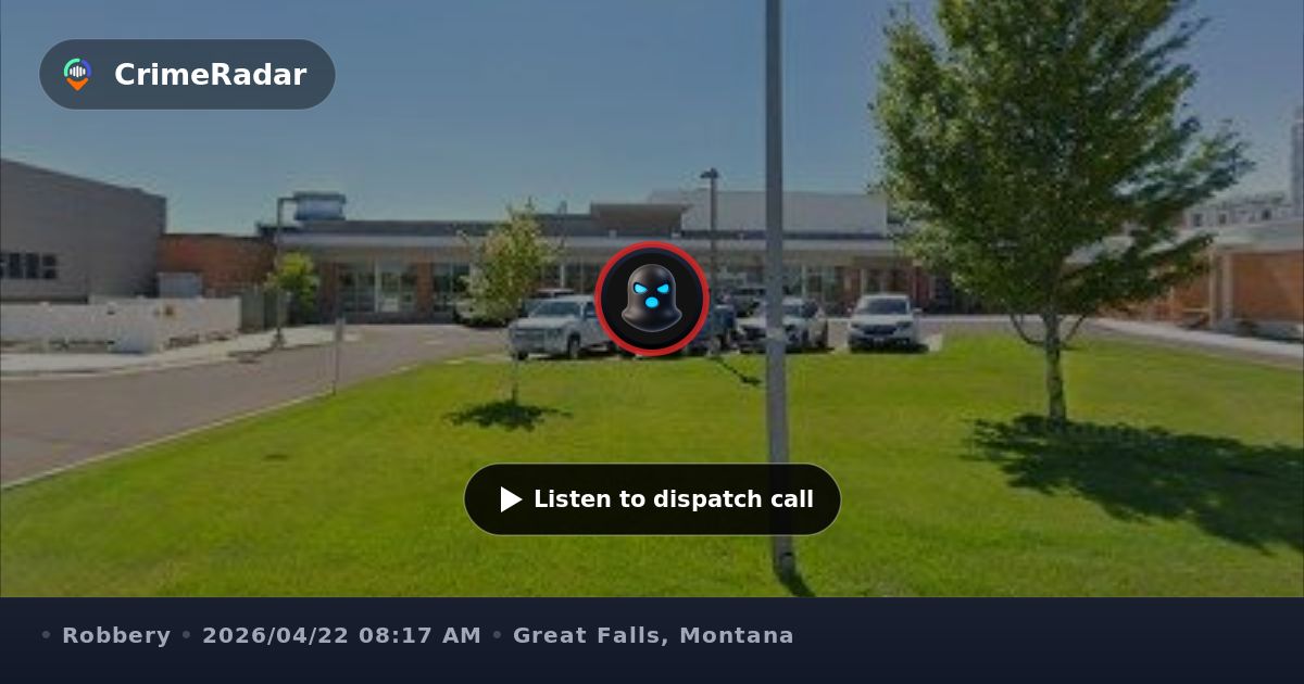 Robbery victim transported to Benefis ER, Great Falls MT | CrimeRadar