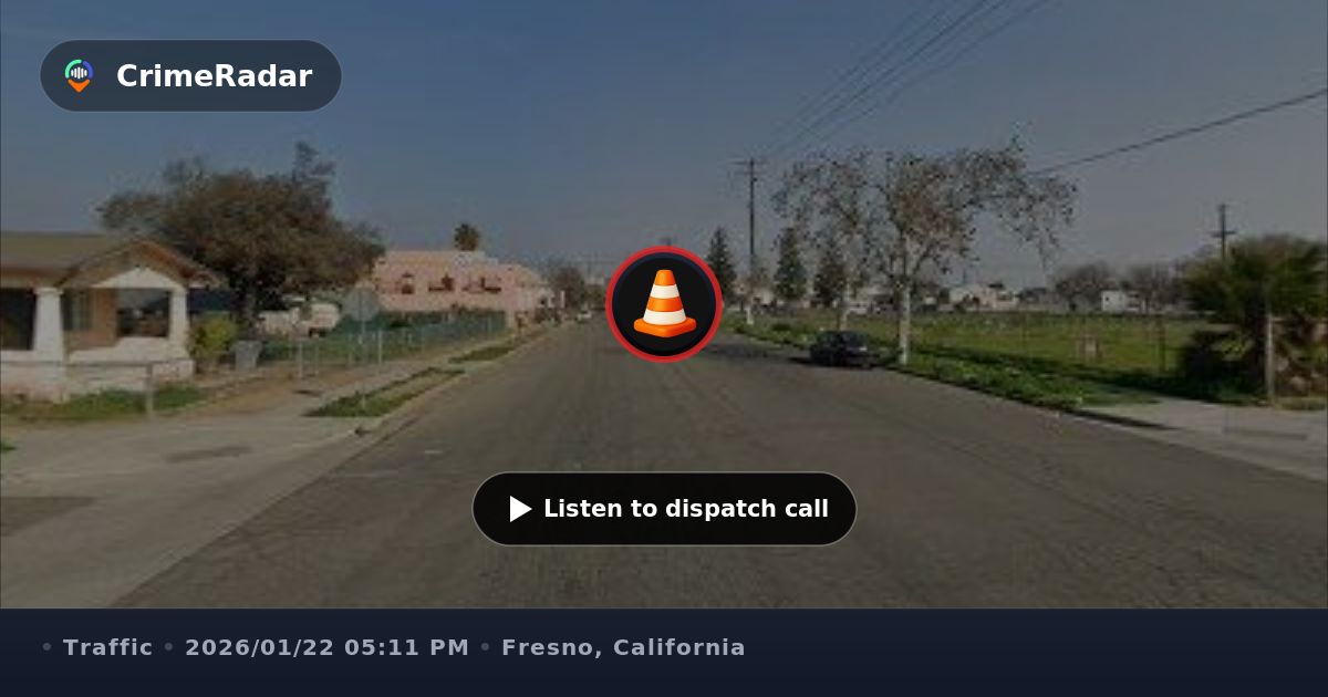 Traffic hazard involving cow near Lincoln Ave, Fresno CA | CrimeRadar