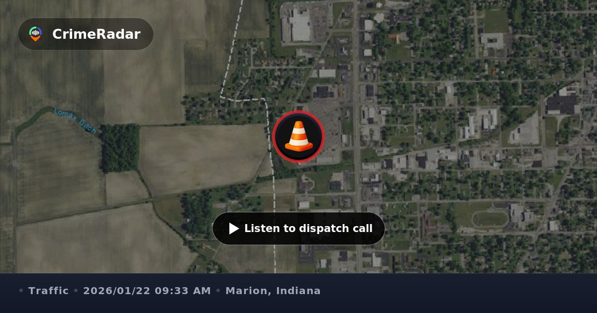 Traffic stop near Meijer gas station, Marion IN | CrimeRadar