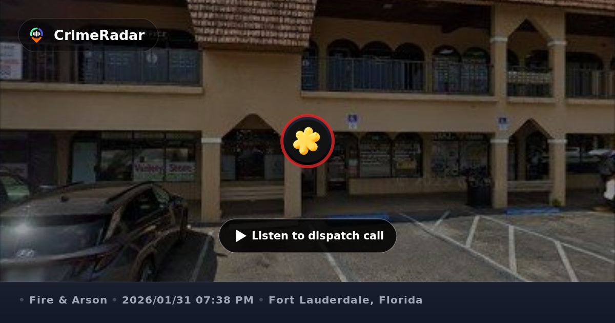 Fire crews respond to warehouses along North State Road 7, Fort ...