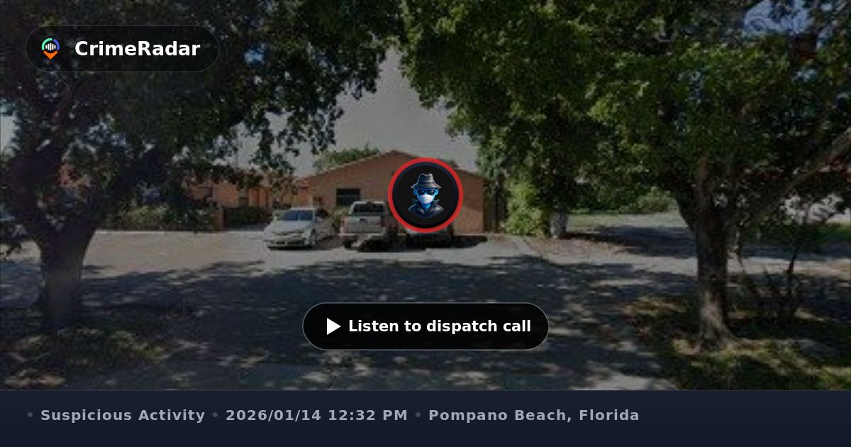 Deputies observe suspicious vehicle near 6th Ave, Pompano Beach FL ...