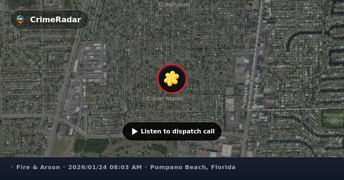 Elevator alarm at Pompano City Center, Pompano Beach FL | CrimeRadar