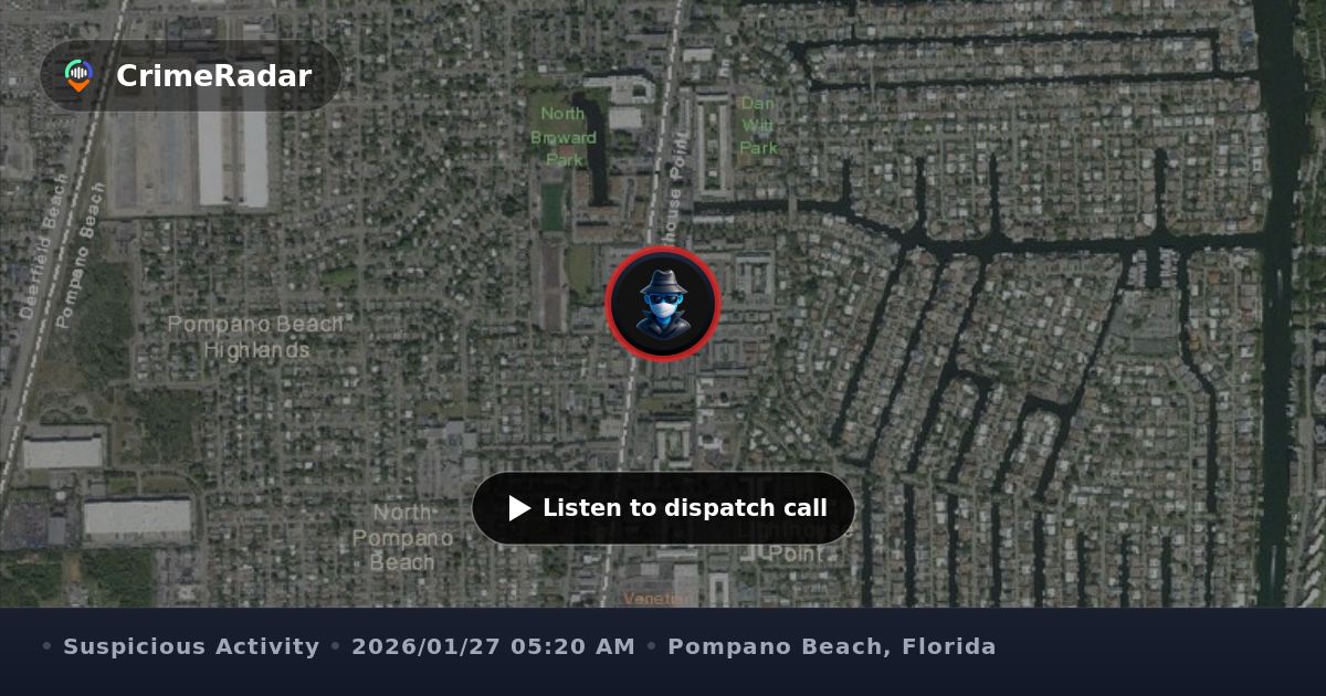 Deputies check on person behind business on N Federal Hwy, Pompano ...