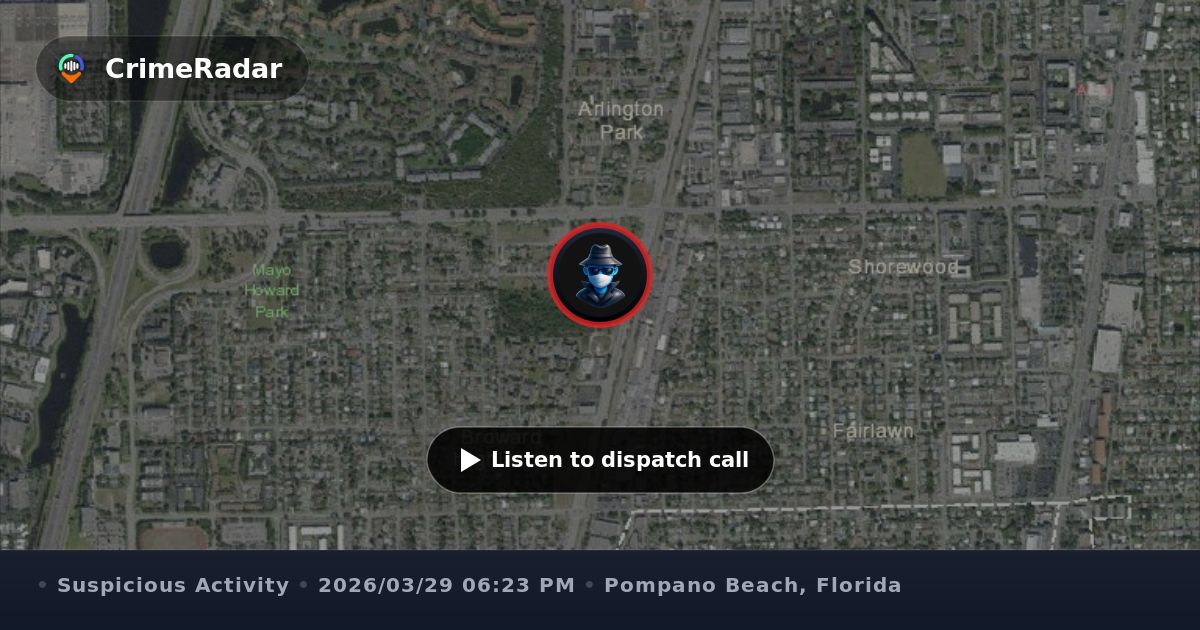 911 hang-up from disconnected cell phone, Pompano Beach FL | CrimeRadar