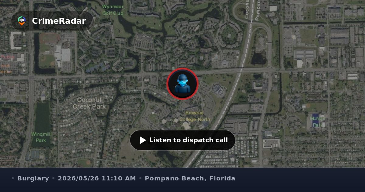 Alarm at business on Northwest 31st Avenue, Pompano Beach FL | CrimeRadar