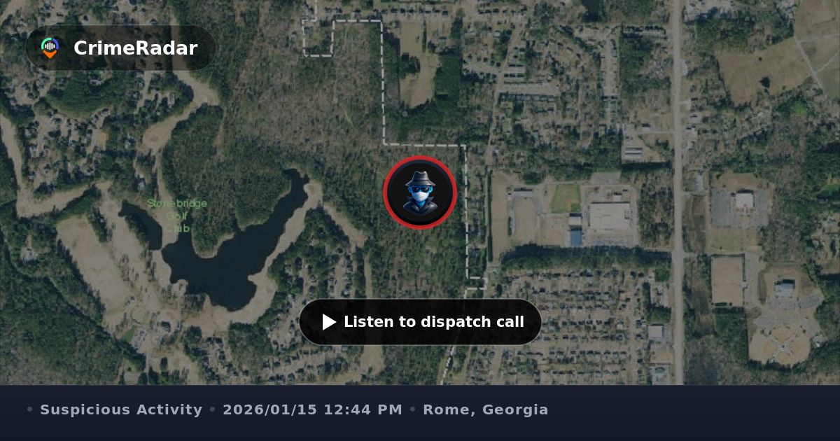 Officers check open door on Dempsey St, Rome GA | CrimeRadar