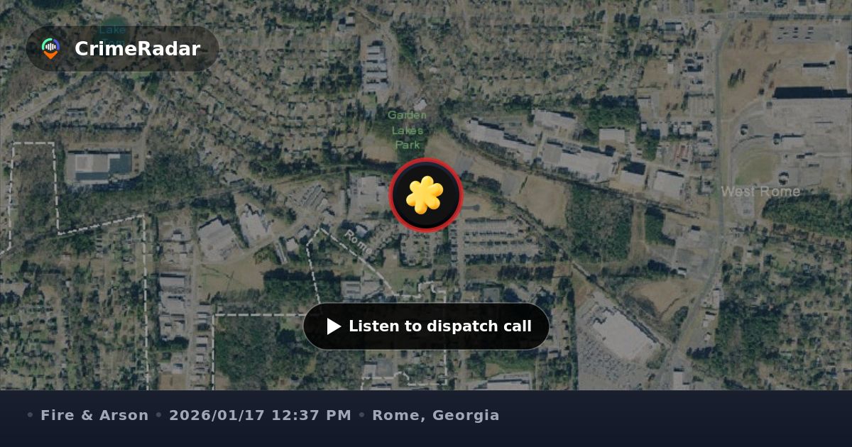 Fire alarm at West Willow Lane disregarded, Rome GA | CrimeRadar