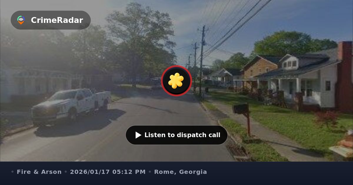 Possible transformer issue near North Avenue, Rome GA | CrimeRadar