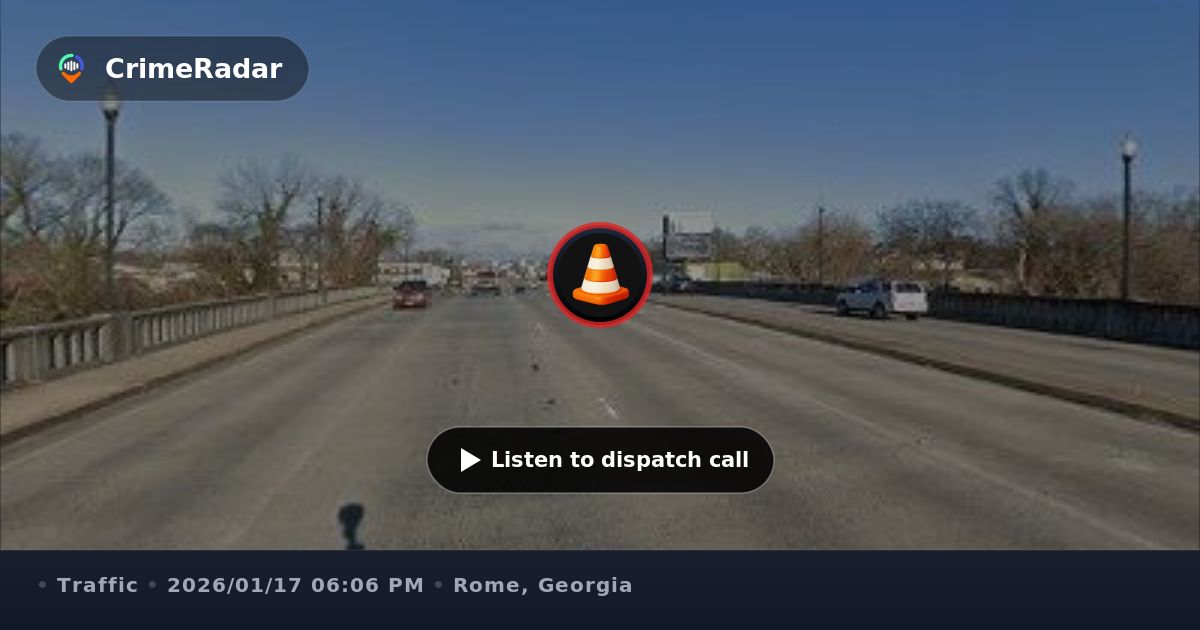 Deputies check on erratic driver near Second Avenue, Rome GA | CrimeRadar