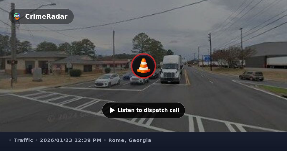 Driver reports roadway altercation near Redmond Cir, Rome GA | CrimeRadar