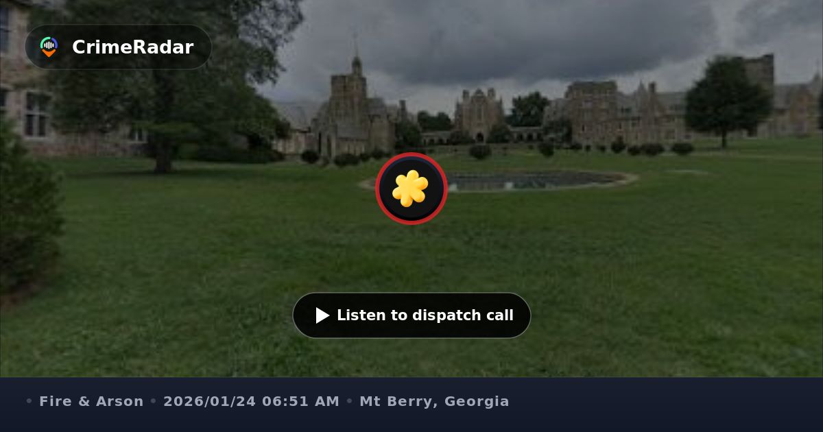 Fire units investigate controlled burn near propane tank, Mt Berry GA ...