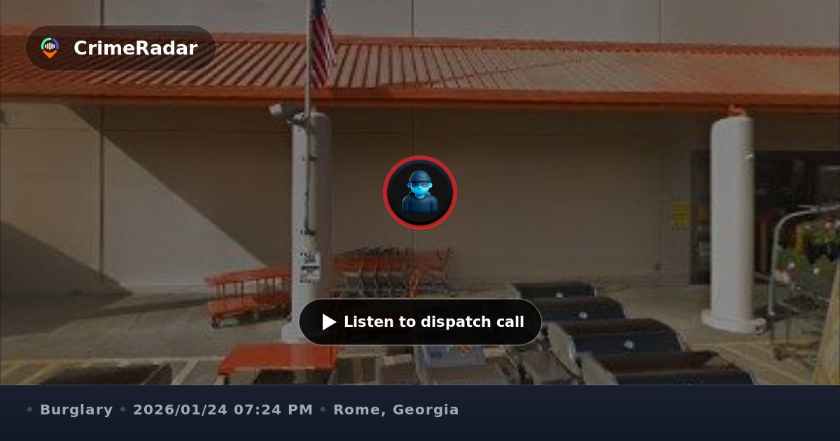 Deputies assist with alarm reset at store near Hicks Dr, Rome GA ...