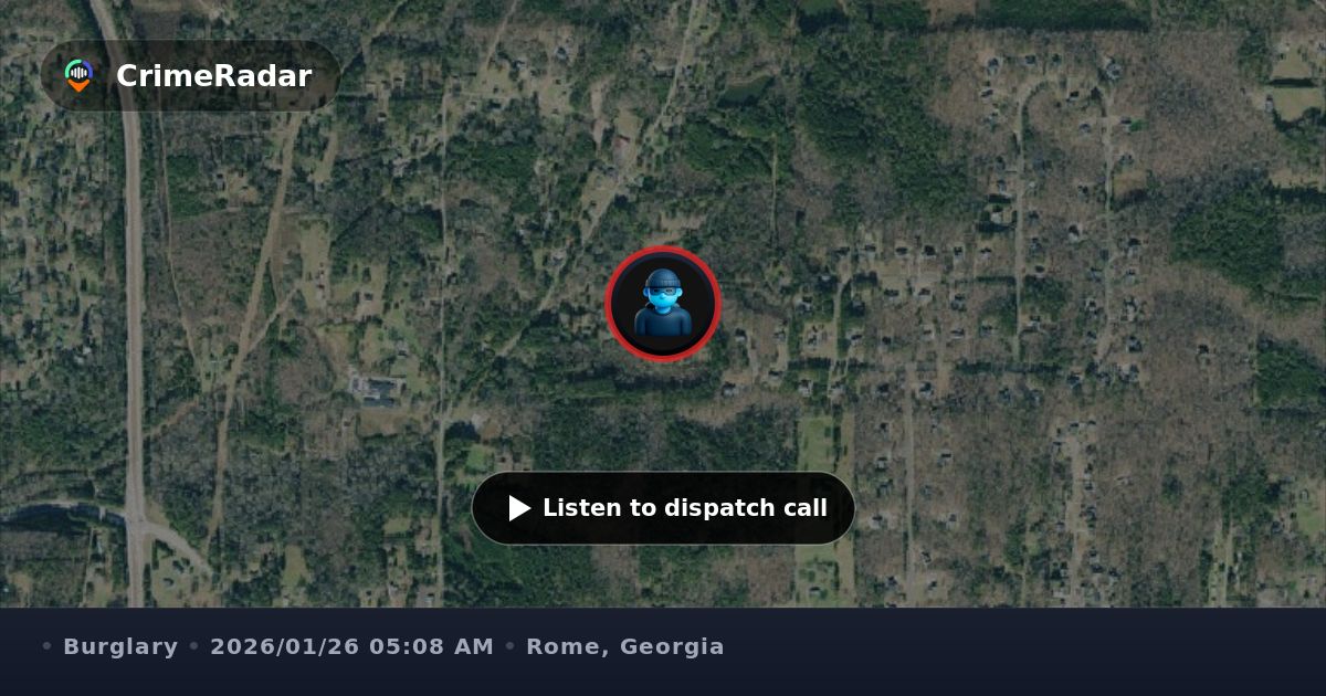 Alarm activated at store near Kingston Highway, Rome GA | CrimeRadar