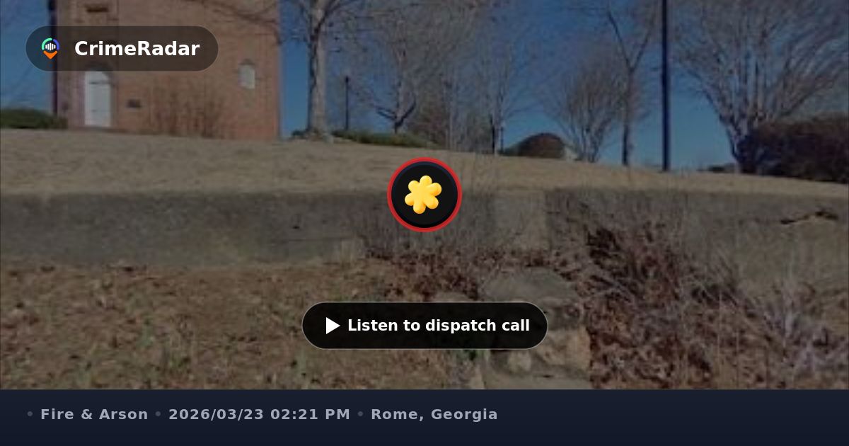 Fire at clock tower on East 2nd Street in Rome, Rome GA | CrimeRadar