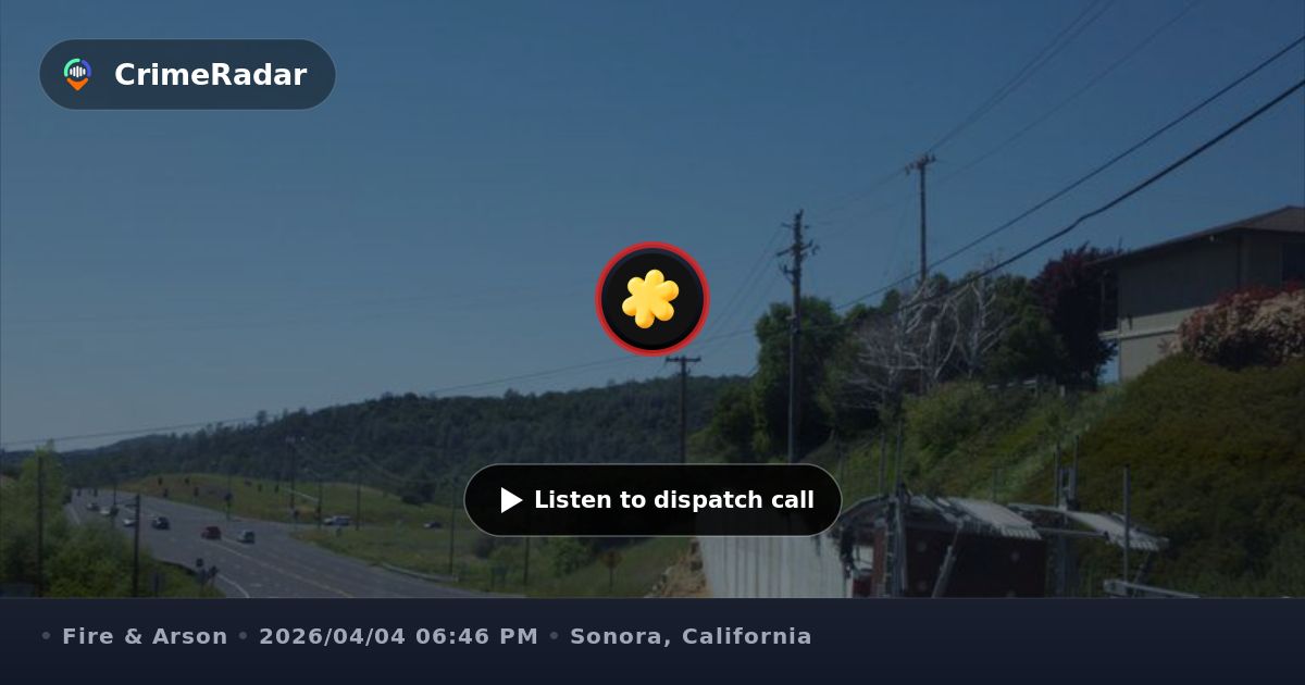 False commercial fire alarm at local motel, Sonora CA | CrimeRadar