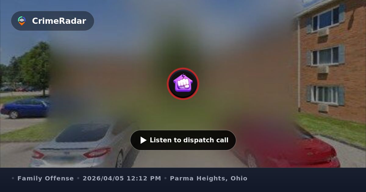 Family argument at Easter gathering in apartment, Parma Heights OH ...