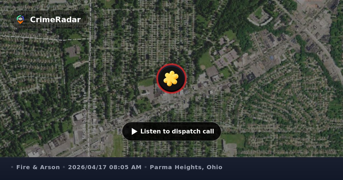 Carbon monoxide alarm at hair salon on Pearl Road, Parma Heights OH ...