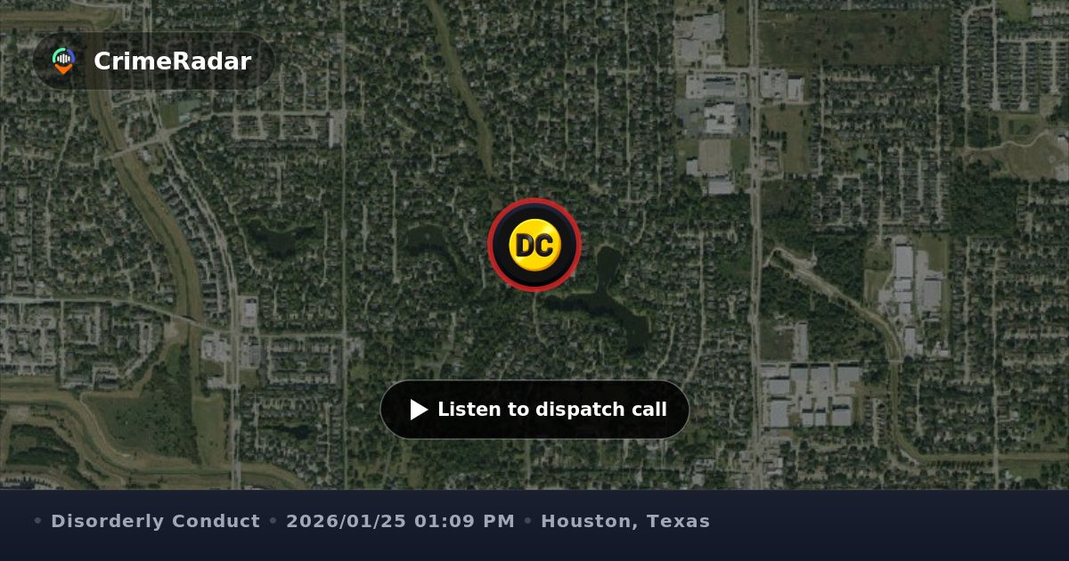 Possible dispute at gas station on Sonata Ct, Houston TX | CrimeRadar