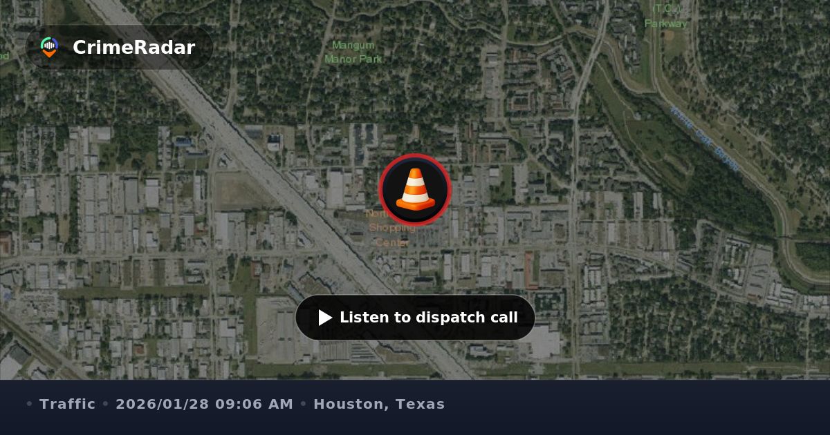 Disabled bus causes traffic delay on Northwest Freeway, Houston TX ...