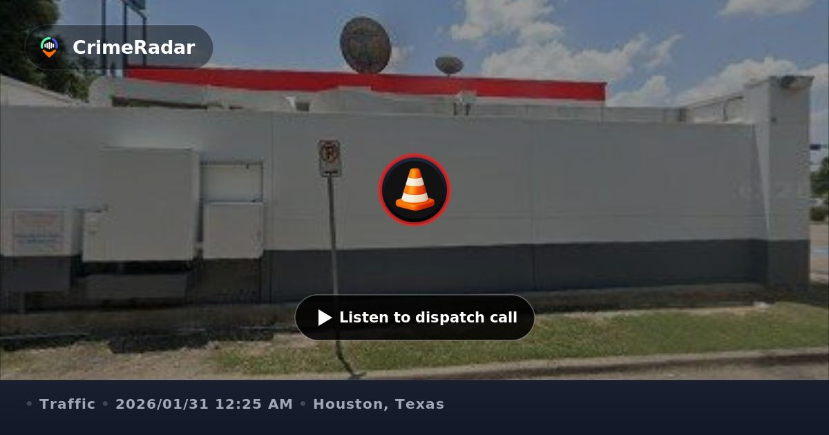 Vehicle fire after crash on Southwest Freeway, Houston TX | CrimeRadar