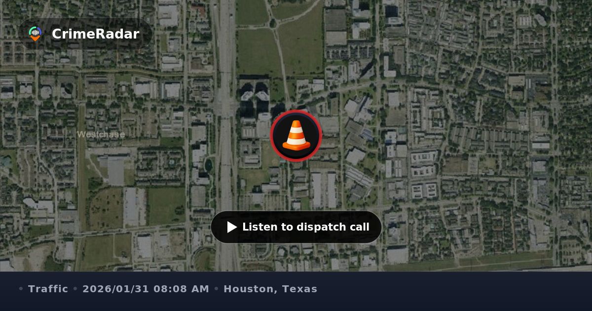 Crash reported near Harwin Drive, Houston TX | CrimeRadar