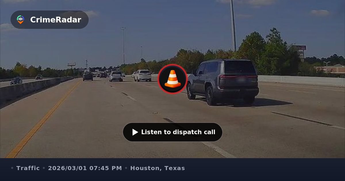 Reckless speeding vehicle on Highway 249 near Grant, Houston TX ...