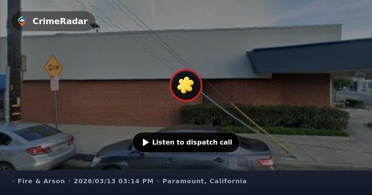 Gas leak reported inside Paramount Boulevard building, Paramount CA ...