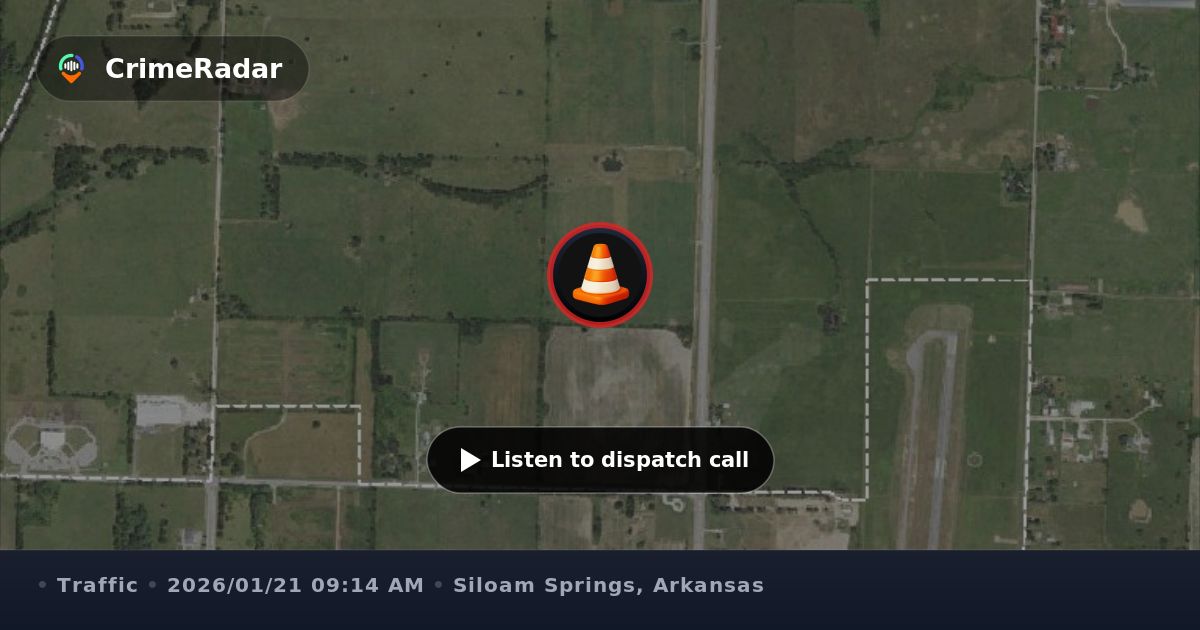 Possible traffic stop near Cheri Whitlock Drive, Siloam Springs AR ...