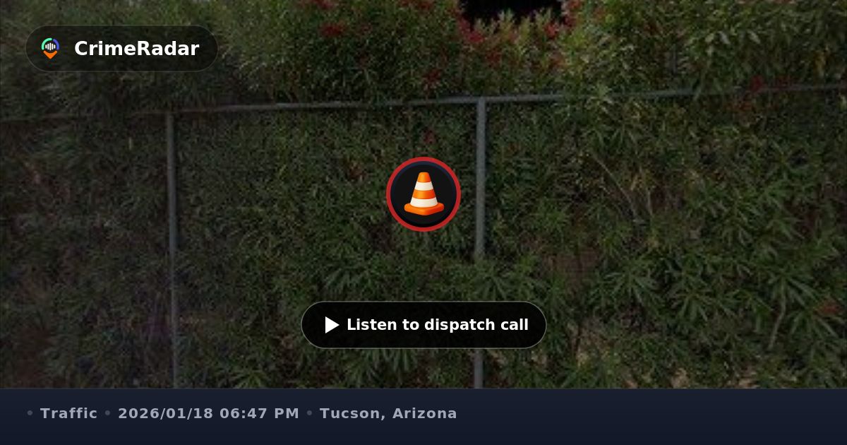 Medical emergency after traffic collision near E 29th St, Tucson AZ ...