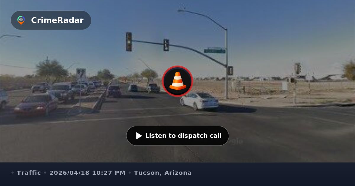 Traffic collision at South Kolb and East Escalante, Tucson AZ | CrimeRadar