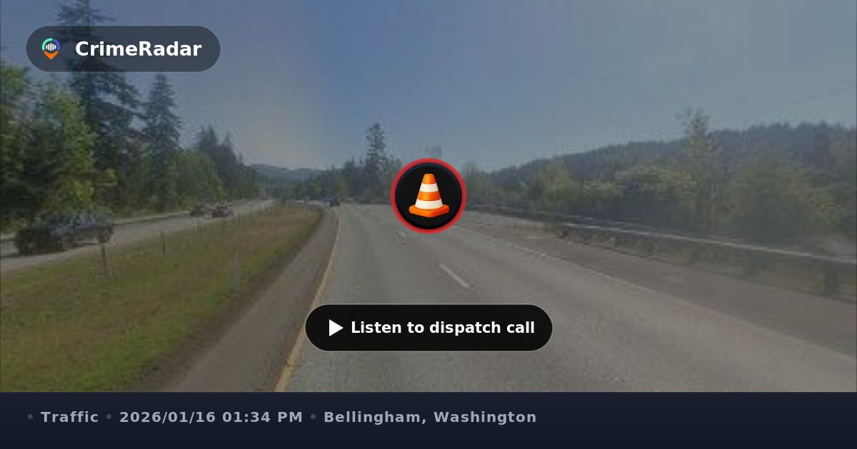 Three-car crash injures motorists on northbound I-5, Bellingham WA ...