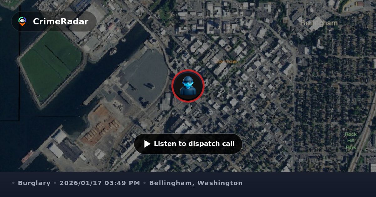 Possible burglary near East Holly Street daycare, Bellingham WA ...