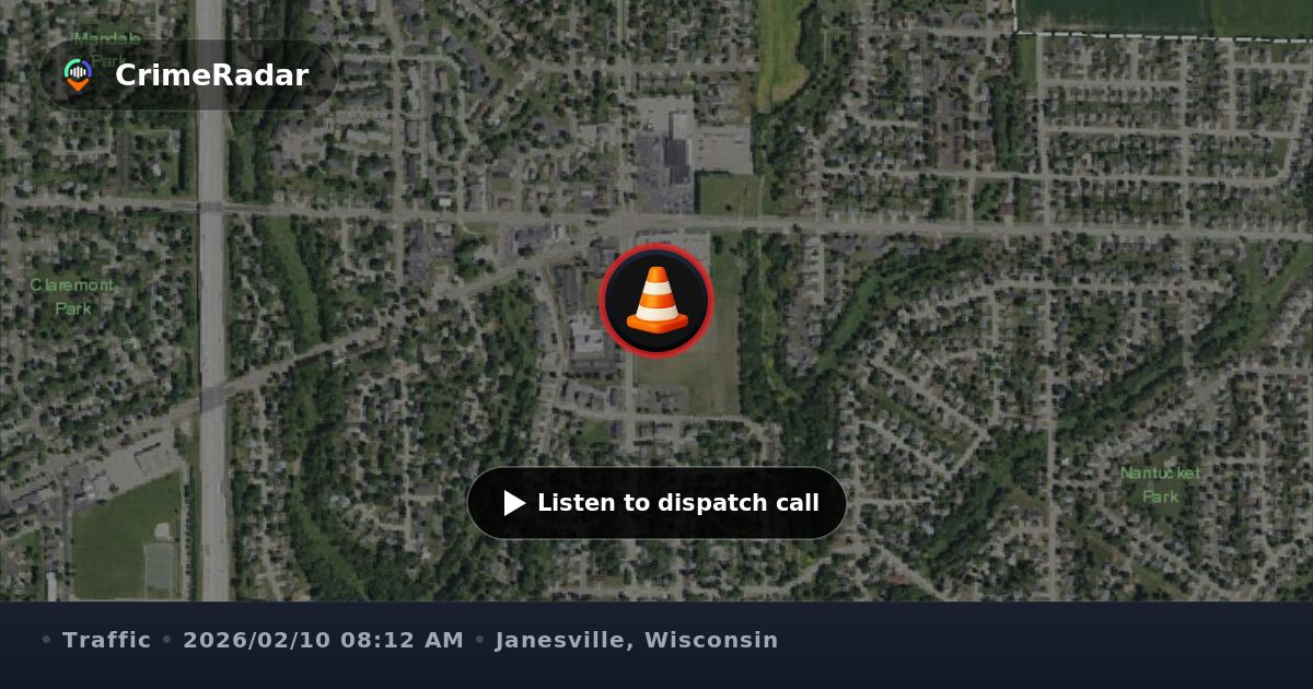 Driver leaves after minor crash at gas station, Janesville WI | CrimeRadar