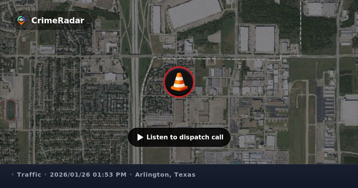 Possible vehicle welfare check on Highway 360, Arlington TX | CrimeRadar