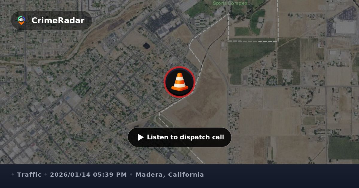 Vehicle and scooter crash near Clinton and Lilly Streets, Madera CA ...