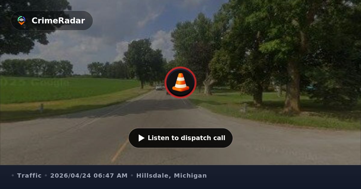 Truck crash with diesel leak near Moscow and Mosherville, Hillsdale ...