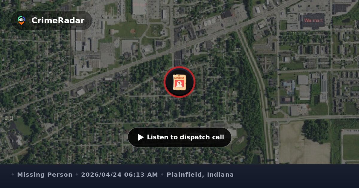 Child reported missing later found at school, Plainfield IN | CrimeRadar