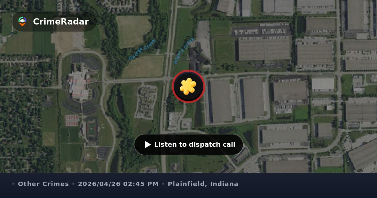 Accidental 911 call at hotel on Cambridge Way, Plainfield IN | CrimeRadar