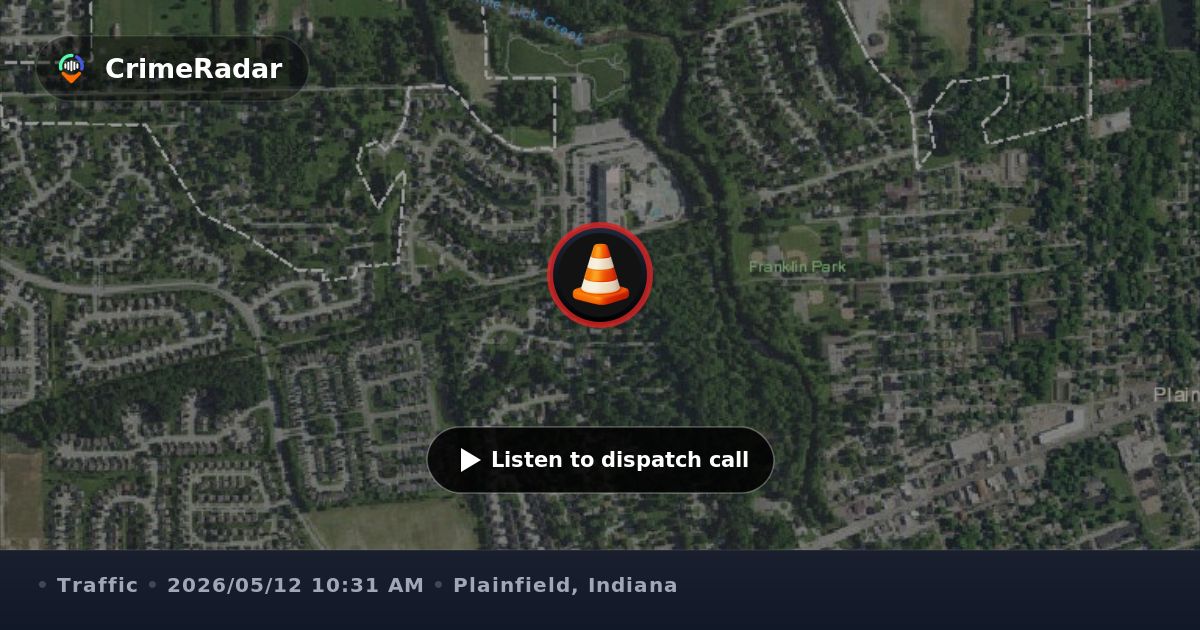 Hit and run crash at West Main Street and Vestal Road, Plainfield IN ...