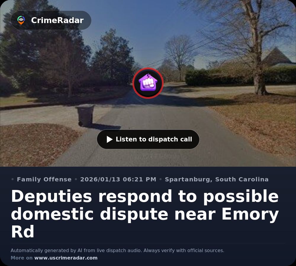Deputies respond to possible domestic dispute near Emory Rd ...