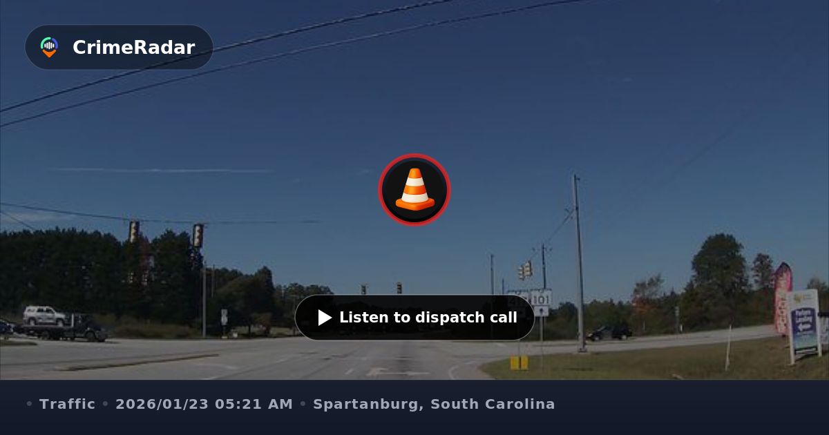 Metal debris causes hazard on Highway 101, Spartanburg County SC ...