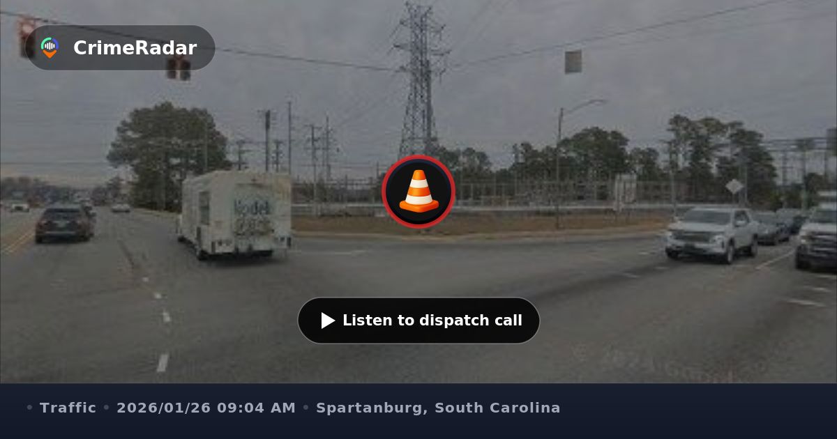 Vehicle stopped near John B White and Blackstock, Spartanburg SC ...