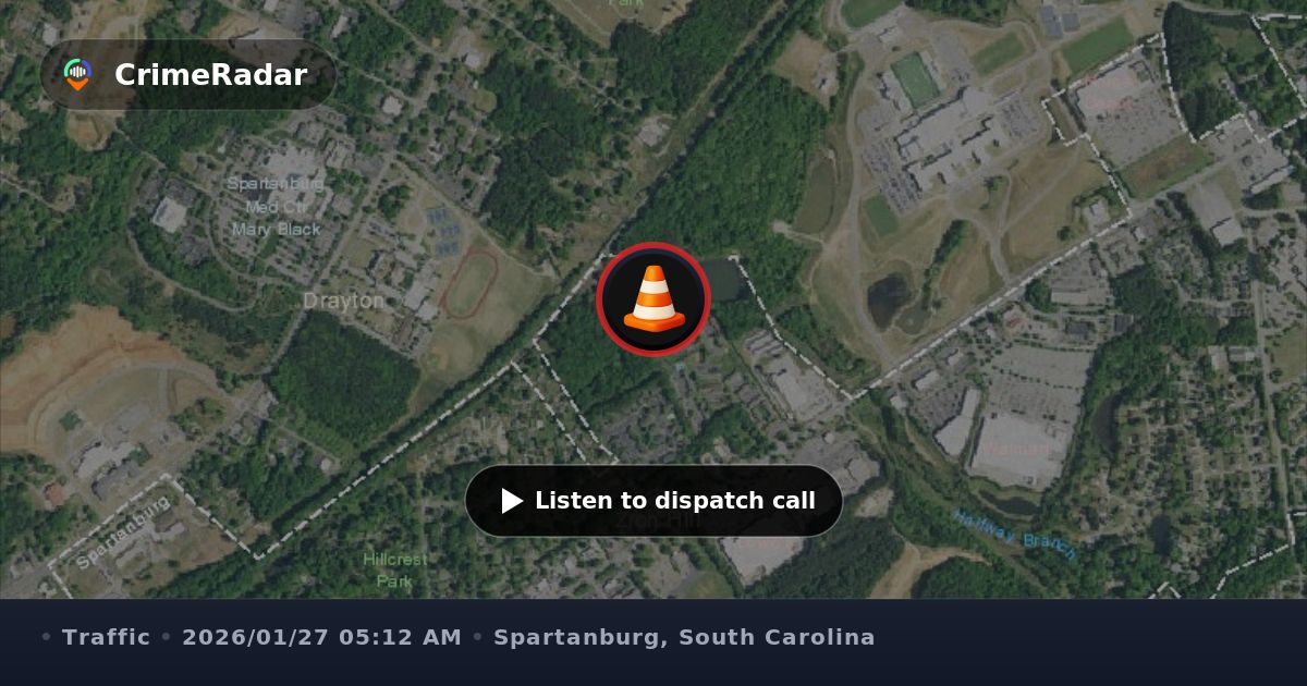 Traffic collision with injuries near East Main St, Spartanburg SC ...