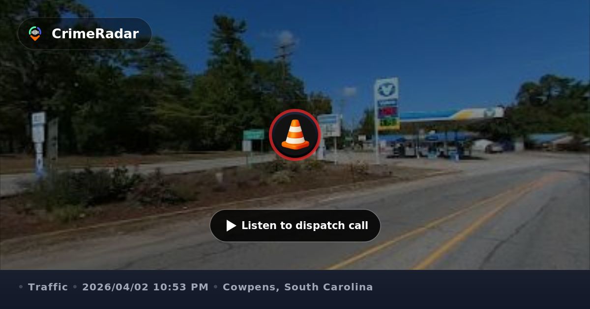 Crash with injuries near Interstate 85 exit 83, Cowpens SC | CrimeRadar