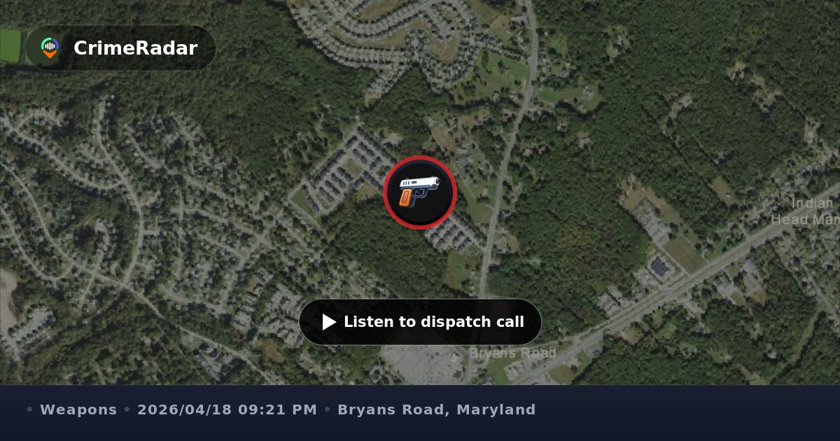 Shooting reported near 1313 Lounge on Indian Head Hwy, Bryans Road MD ...