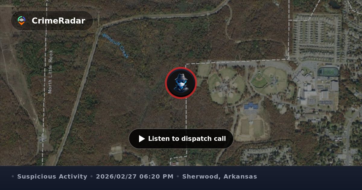 Loud booms reported near Sherwood Forest area, Sherwood AR | CrimeRadar
