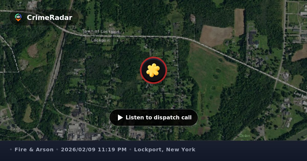 Fire units respond to low hanging wires in Lockport, Lockport NY ...