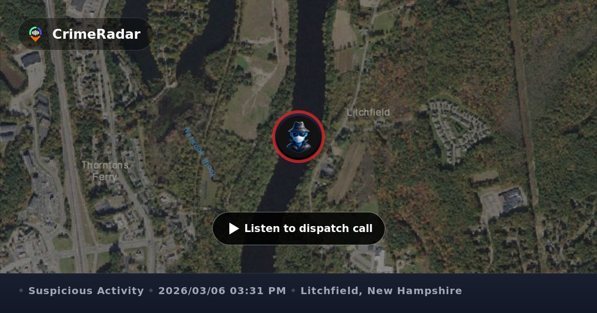 Panic alarm reported at GMS on Charles Bancroft Highway, Litchfield NH ...
