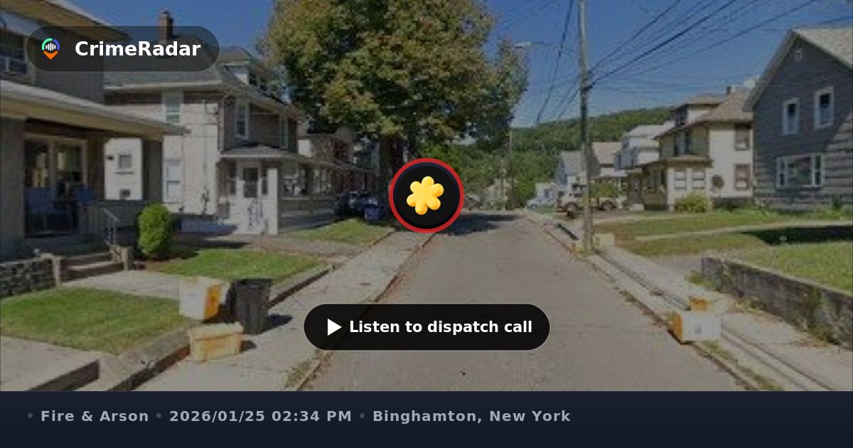 Fire alarm causes confusion at local hotel, Binghamton NY | CrimeRadar