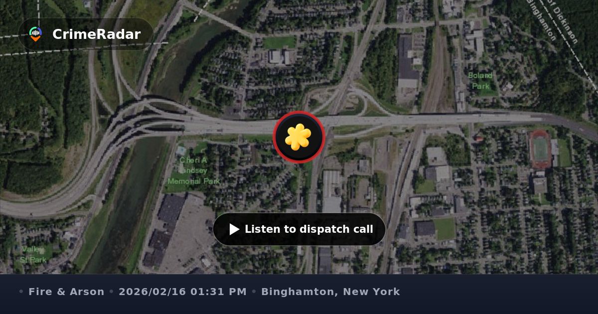 Fire crews investigate incident on Morgan and Chenango, Binghamton NY ...
